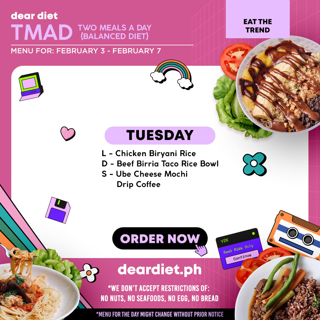 TMAD Balanced Diet (Two Meals A Day) – Dear Diet
