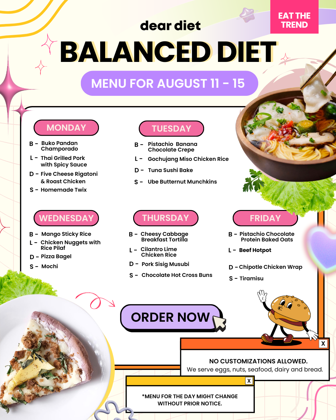 Barkada Package – Dear Diet