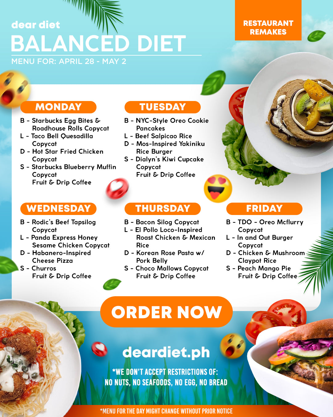 Balanced Diet Meal – Dear Diet