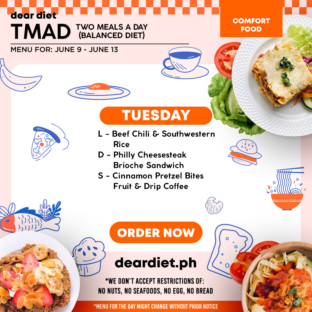 TMAD Balanced Diet (Two Meals A Day) – Dear Diet