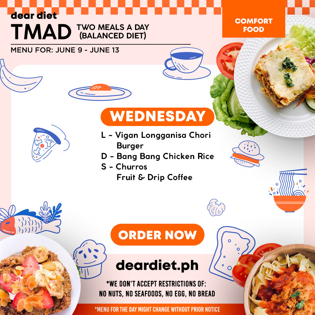 TMAD Balanced Diet (Two Meals A Day) – Dear Diet