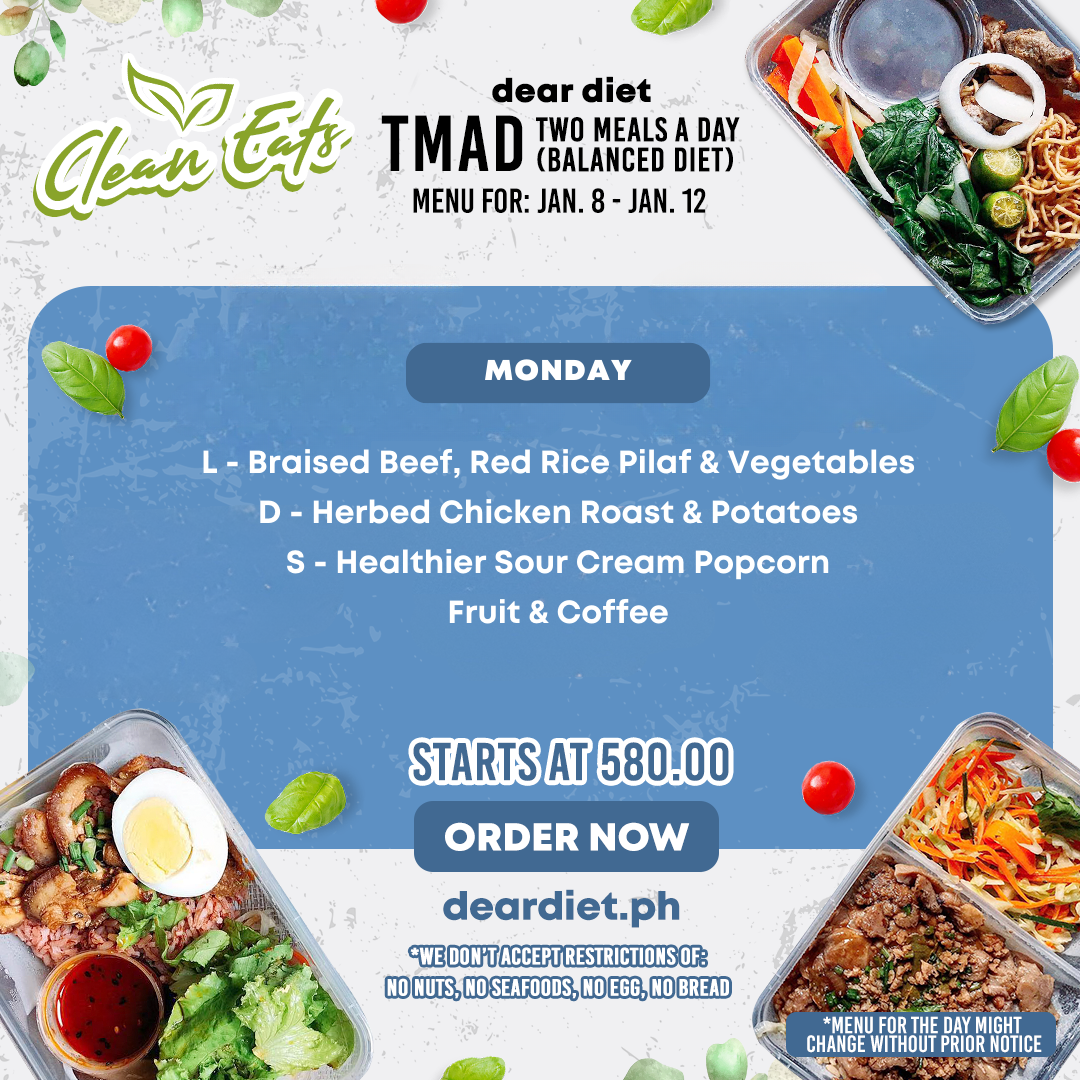 TMAD Balanced Diet (Two Meals A Day) – Dear Diet