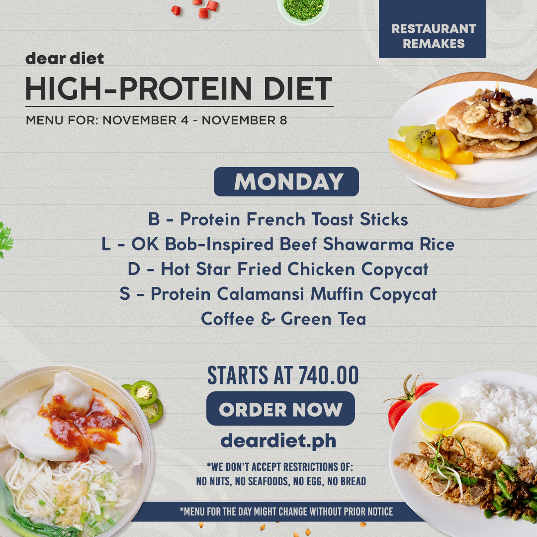 High-Protein Diet Meal – Dear Diet