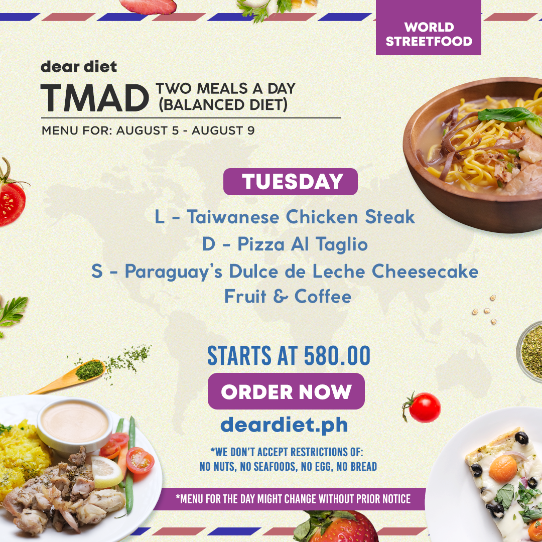 TMAD Balanced Diet (Two Meals A Day) – Dear Diet